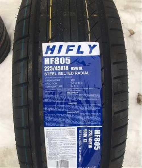 225/45r17 Hifly HF-805 94w. Hifly резина летняя.