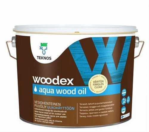 Масло для дерева Teknos Woodex Auqa Wood Oil