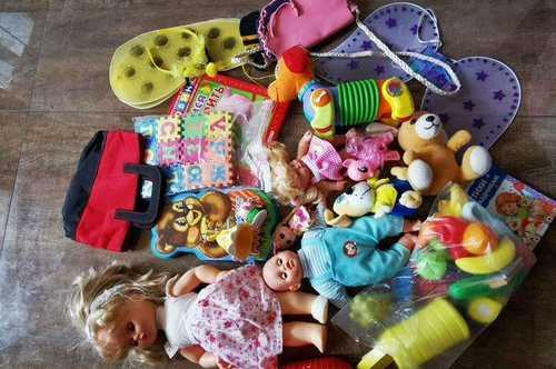 Пакет игрушек 25 штук пазлы, кукла Ненси, пепа