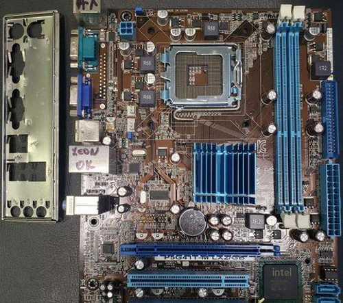 Материнская плата 775 Asus DDR3 под Xeon