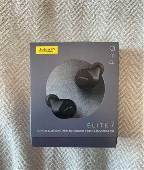 Беспроводные наушники Jabra Elite 7 Pro черные