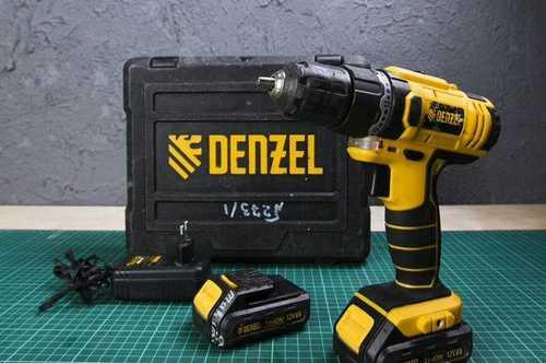 Дрель-шуруповерт denzel CDL-12-02