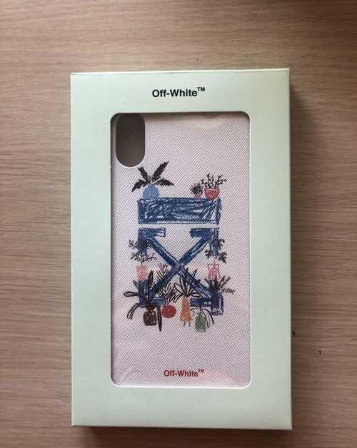 Чехол Off-White на iPhone XR