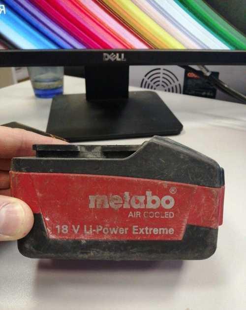 Продаю аккумулятор Metabo 18V, 2.6 Ah Li-Power Ext