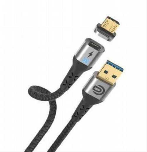 Скоростной магнитный microUSB-USB кабель Dream