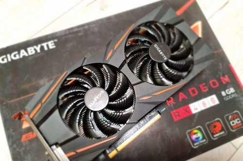 Видеокарта Rx480 8gb Gigabyte