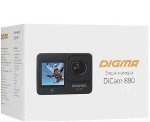 Экшн камера Digma DiCam 880