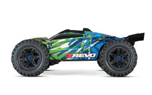 Traxxas E-Revo 6S 1:10 4WD TSM TRA86086-4 green