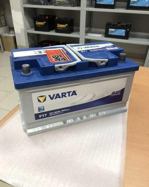 Аккумулятор бу Varta F17 80 85Ah гарантия 1 год