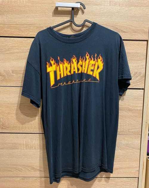 Футболка thrasher,пожилая,ориг