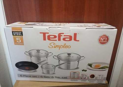 Новый набор посуды Tefal Simpleo B815S614