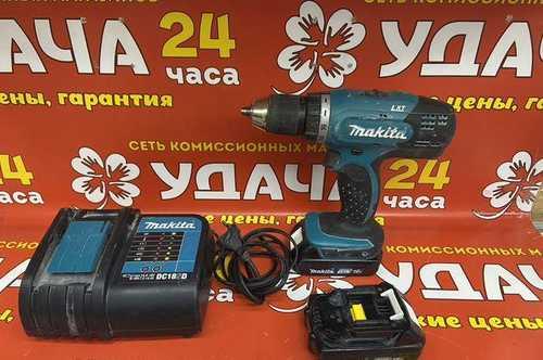 Аккумуляторная дрель-шуруповерт Makita DDF453RFE