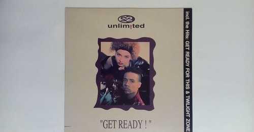 LP 2 Unlimited - Get Ready Germany ZYX 1992г