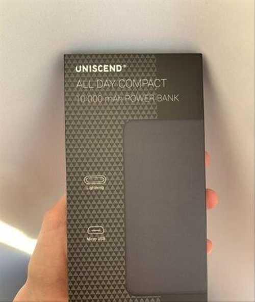 Power bank uniscend 10 000 mAh