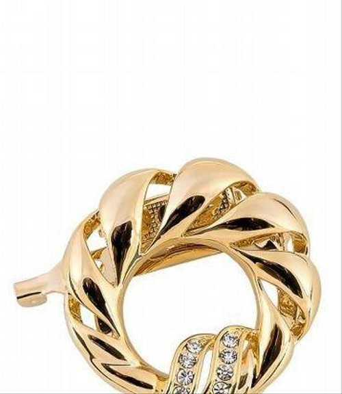Заколка для платка eleganzza R391 white gold
