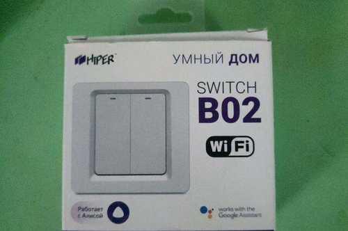 Wi-Fi выключатель hiper HDY-SB02