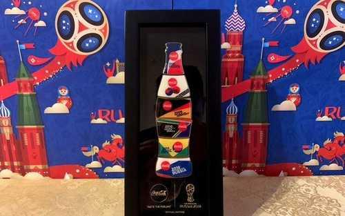 Набор значков Кока-кола и Fifa Чемпионат мира 2018