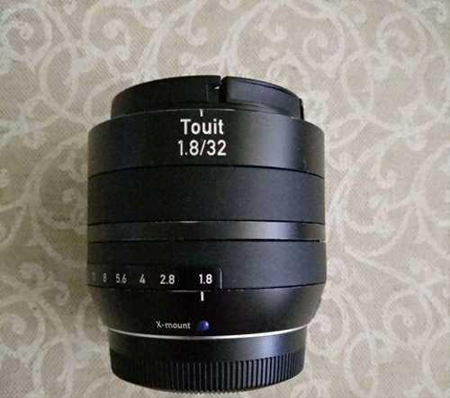 Carl Zeiss Touit 32mm f1.8 (Fujifilm FX)