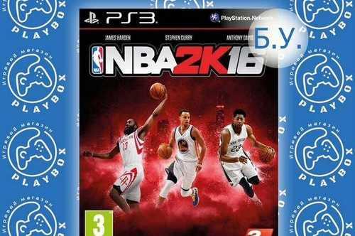 NBA 2K16 PS3 б.у