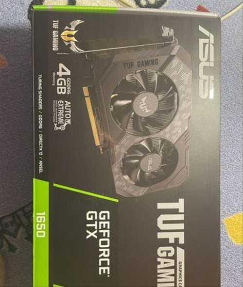 Asus tuf gaming gtx 1650