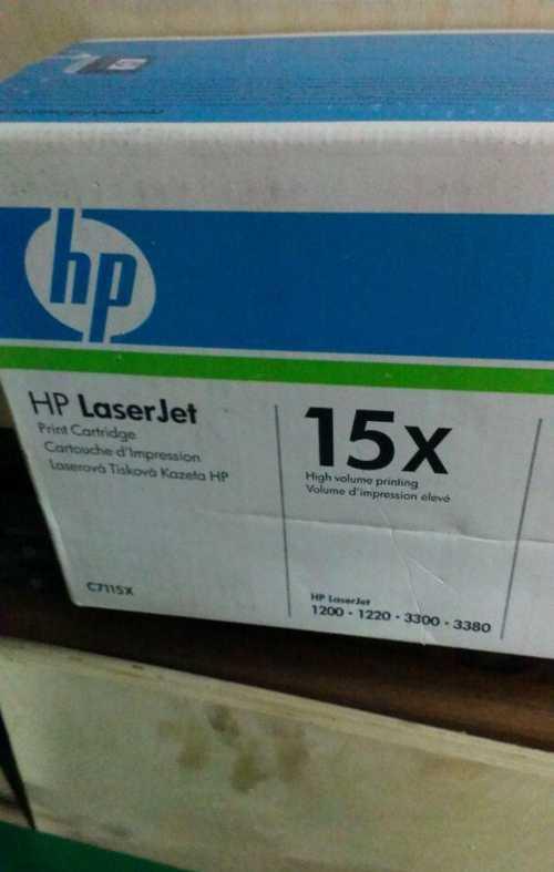 Картридж hp C7115X для hp LJ 1200 / 1220 / 3300