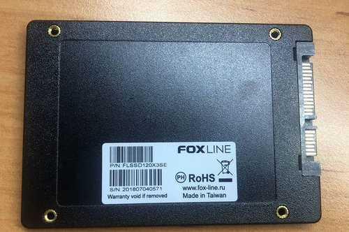 Жесткий диск ssd 120gb foxline