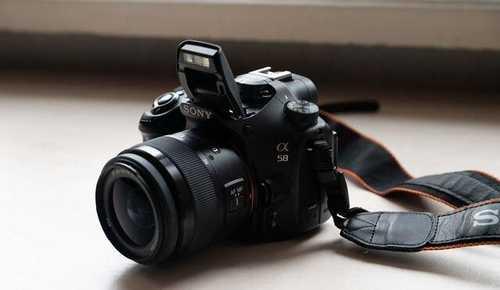Зеркальный фотоаппарат Sony A58+kit 3,5-5,6/18-55
