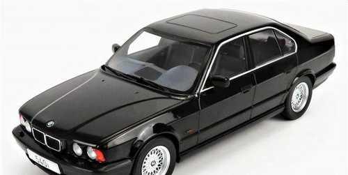 BMW E34 5-series 540 1992 год 1:18 Black Черная