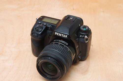 Pentax K7 объектив 18-55mm