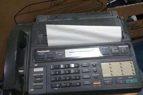 Факс Panasonic 1-800-help-fax