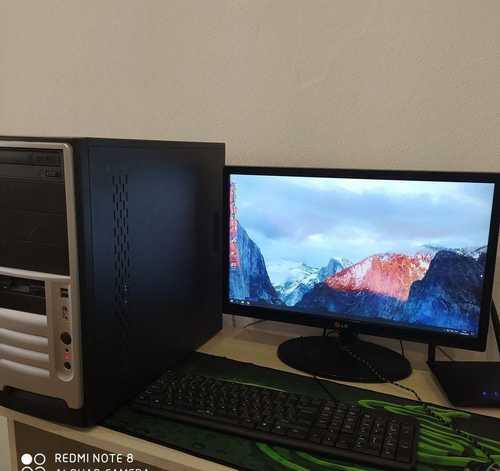 Компьютер для учебы или работы intel i3 Win10