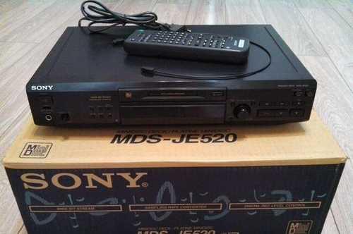Минидисковая Sony MDS-JE520 Japan состояние 4+