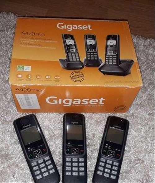 Телефоны Gigaset A420 trio