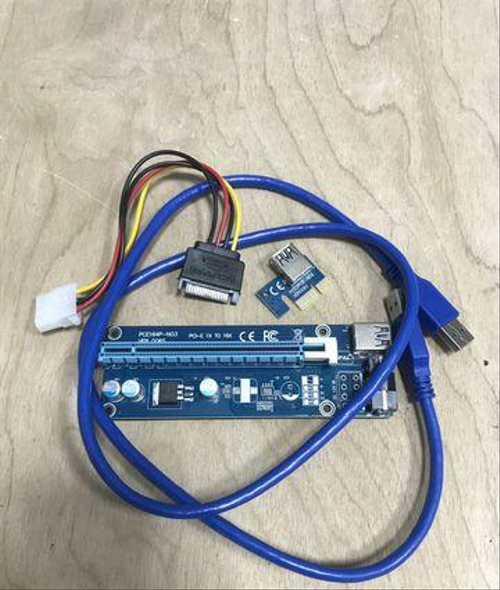 Райзер Pci-E 006S USB 3.0 Molex