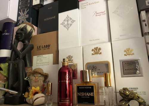 Montale Red Vetiver Nishane Sultan Vetiver делюсь