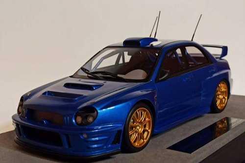 Subaru Impreza S7 555 WRT #0 Rally Race 1:18