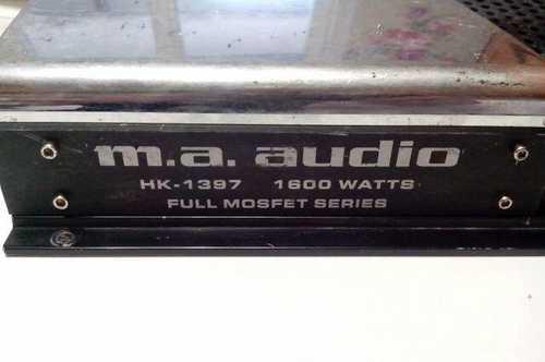 Усилитель MA Audio 1600w