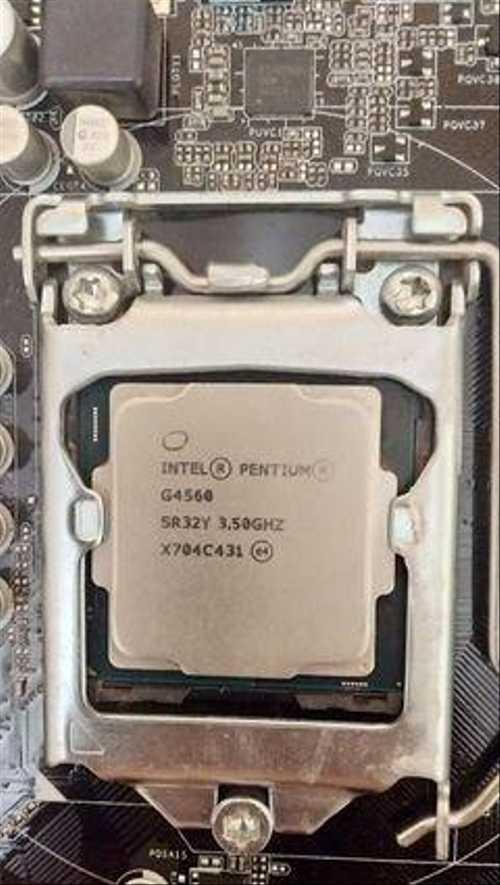 Pentium 動作確認済みです G4560 intel - 5