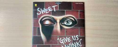 LP Sweet "Give Us A Wink" (Japan) 1976 NM