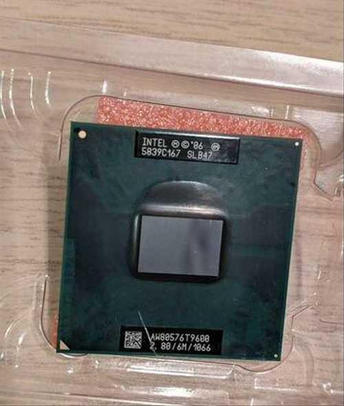 Процессор для ноутбука Intel Core 2 Duo T9600