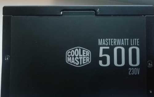 Блок питания Cooler Master MasterWatt Lite 500V