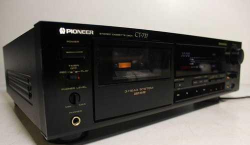 Pioneer CT-737 Трехголовая кассетная дека Japan