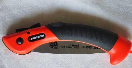 Складная ножовка black decker новая