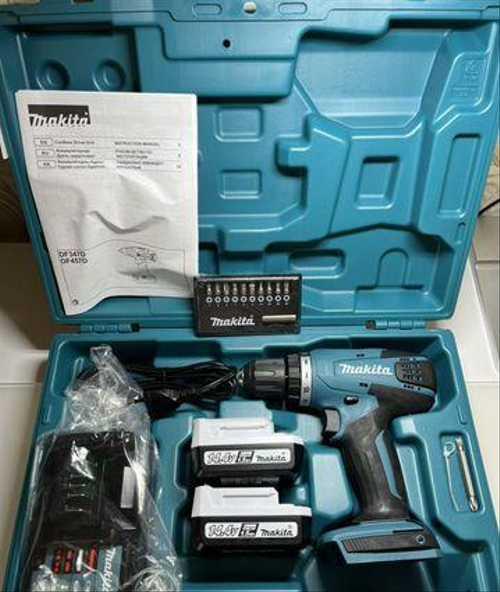Дрель-шуруповерт Makita DF347dwex9