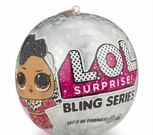 554790 Новогодний шар LOL Surprise Bling Series