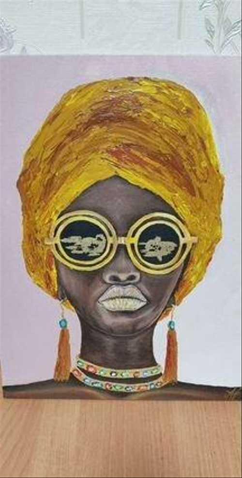 Картина "Африканская мечта" (Авторская работа)