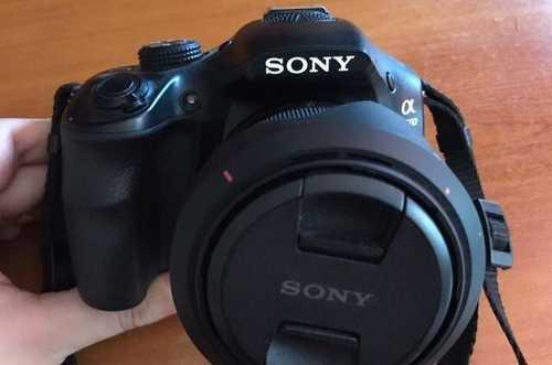 Sony a3500 kit с объективом