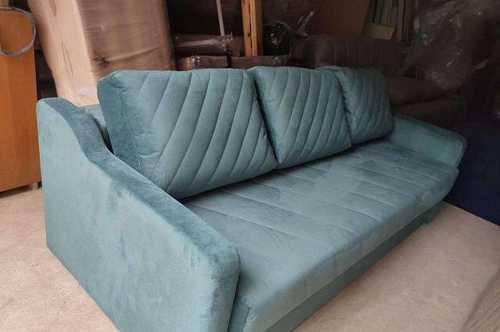 Лазурный новый диван-кровать Аскона Мелани 223см