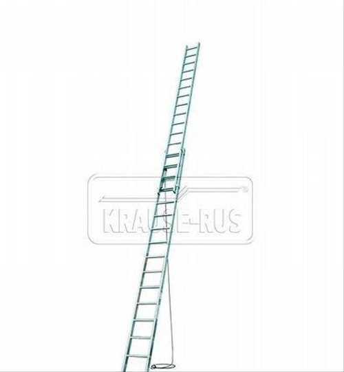Двухсекционная лестница Krause Corda 2х14,с тросом