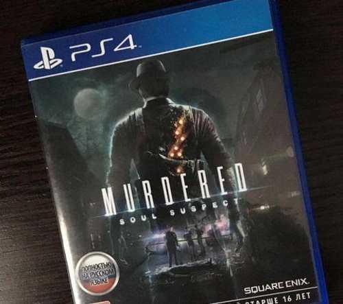 Murdered: Soul Suspect PS4